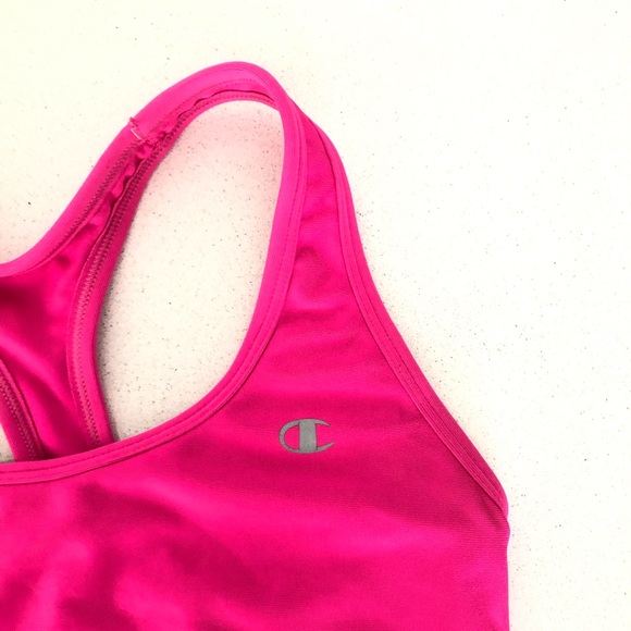 Champion | Intimates & Sleepwear | Champion Bright Pink Sports Bra ...